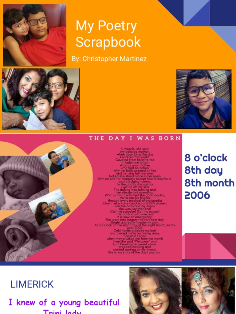 CHRIS Poetry Scrapbook | PDF