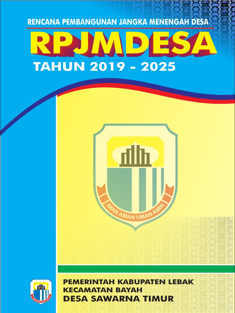 Cover Rpjmdes | PDF