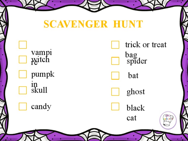 Scavenger Hunt 2 | PDF