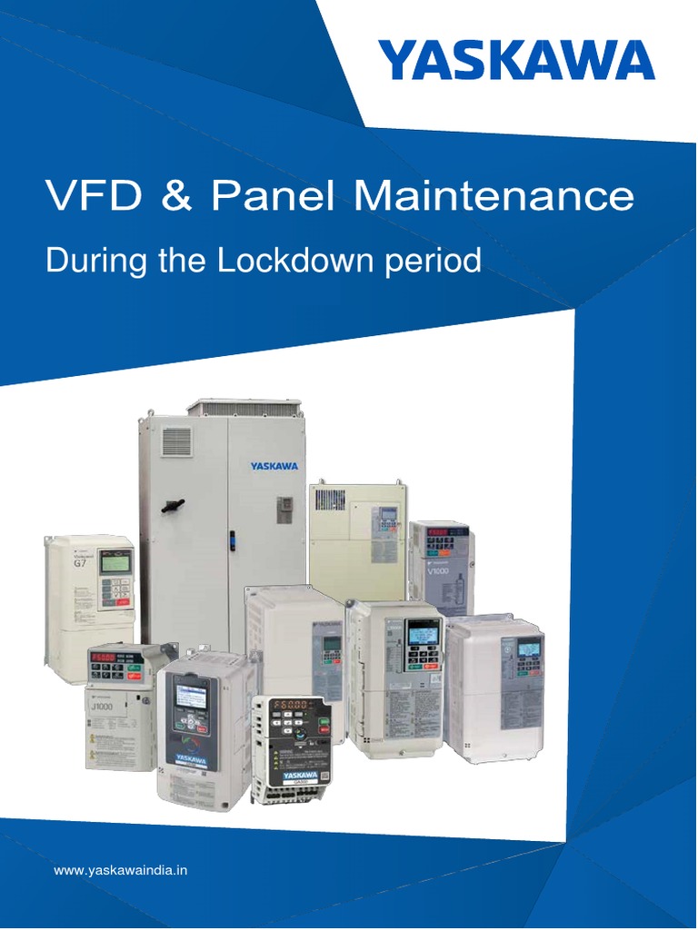 VFD Maintenance Checklist Post-Lockdown | PDF | Electricity ...