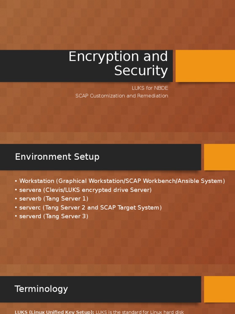 Encryption and Security | PDF | Encryption | Server (Computing)