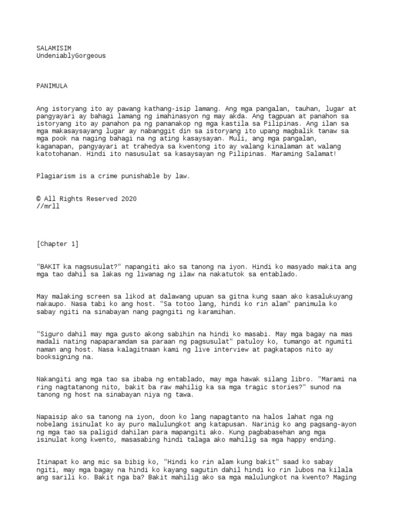 Salamisim - Undeniably Gorgeous | PDF