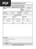 07.SOP For Receipt of Raw and Packing Material | PDF | Quality ...