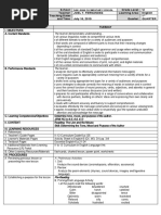 DETAILED LESSON PLAN Grade 6 | PDF | Lesson Plan | Communication