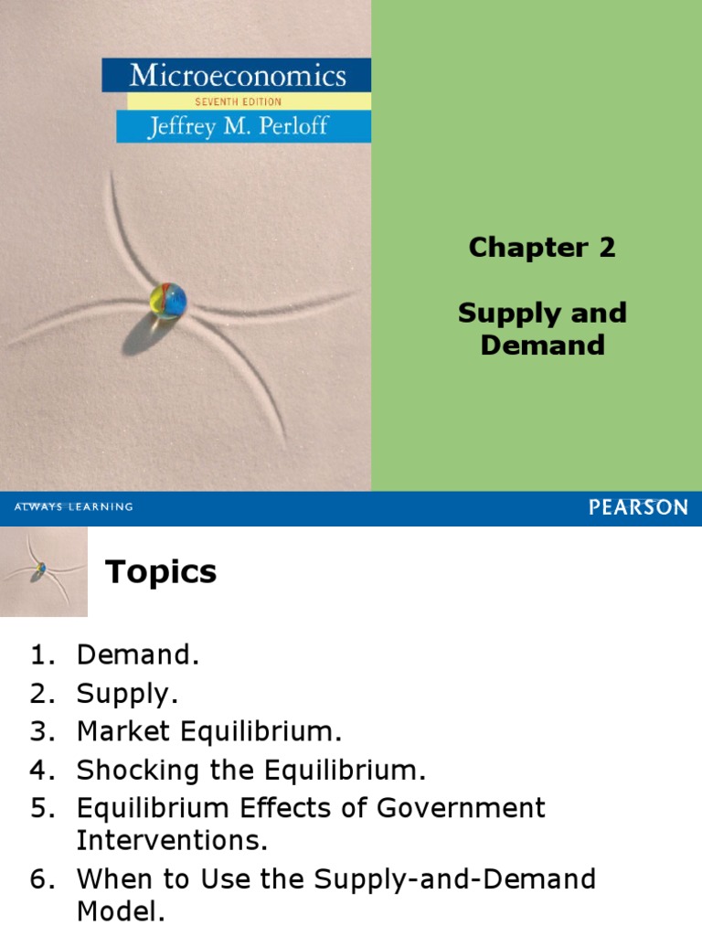 Chapter 2 | PDF | Demand | Supply And Demand