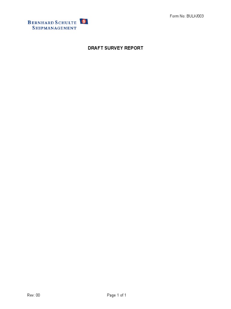 5622-Draft Survey Report | PDF