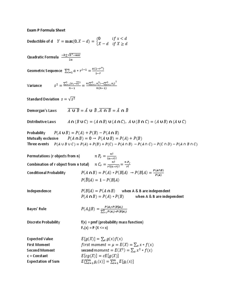 exam-p-formula-sheet-pdf-pdf-probability-distribution-exponential