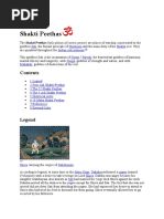 108 Shakti Peeth List With Name, Body Parts & Location | PDF | Hindu ...