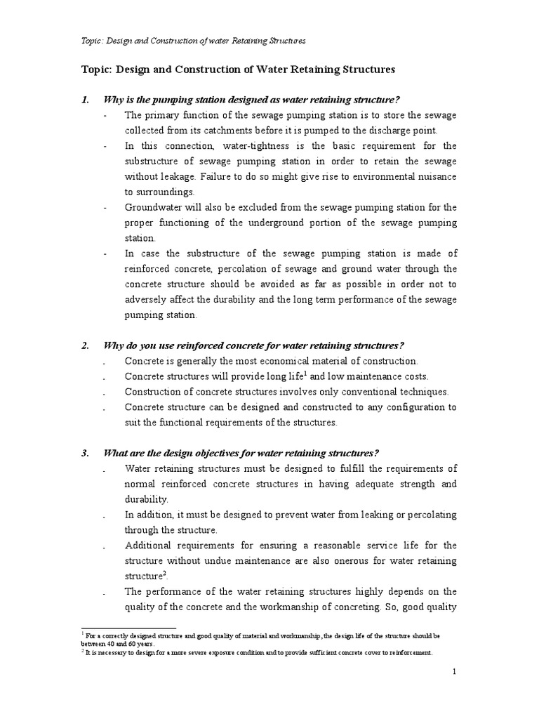 Simpson - 04 - Design and Construction of Water Retaining Structures ...