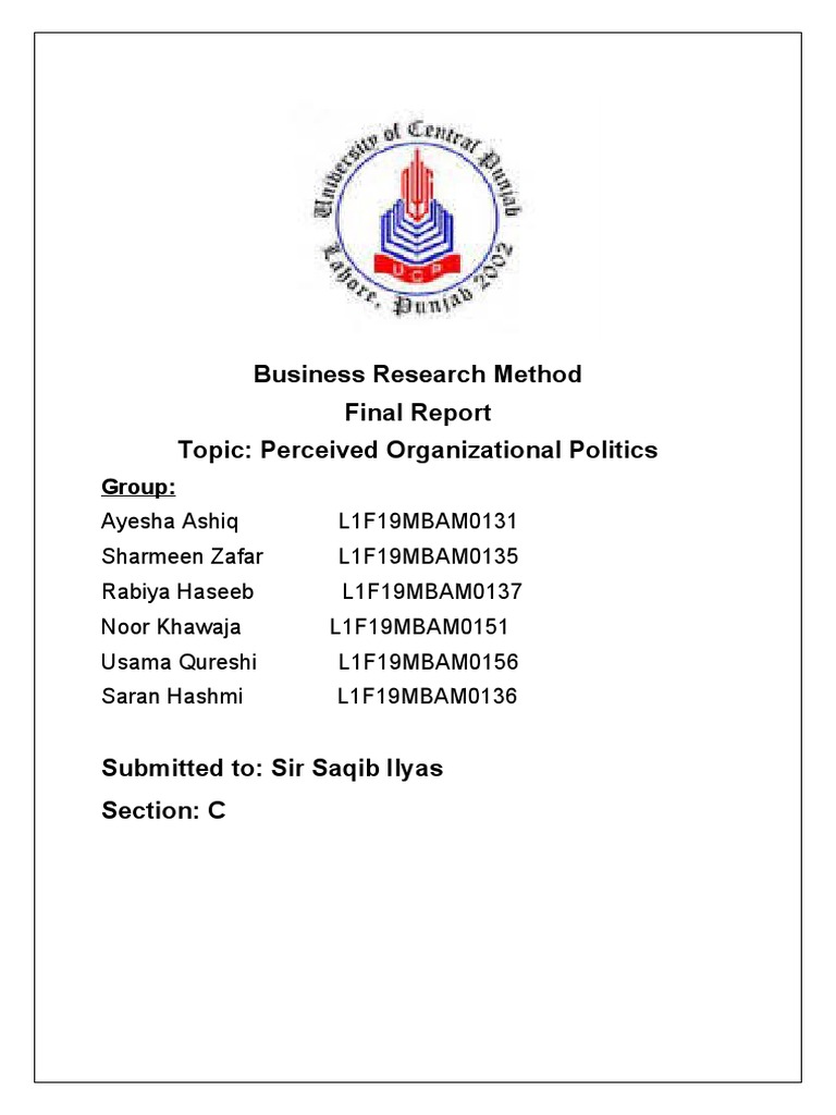POP Report Research | PDF | Job Satisfaction | Transformational Leadership