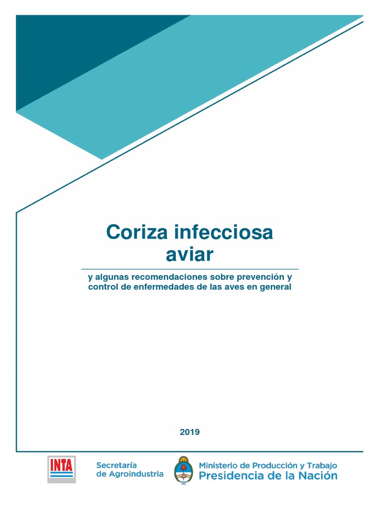 Coriza Infecciosa en Aves | PDF | Aves | Residuos
