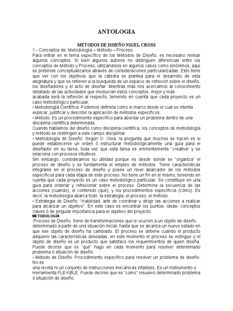 Análisis de los conceptos y métodos de diseño según la metodología de ...