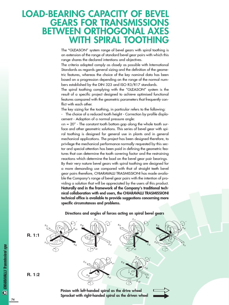 Angrenaje Conice 2 PDF | PDF | Gear | Structural Load
