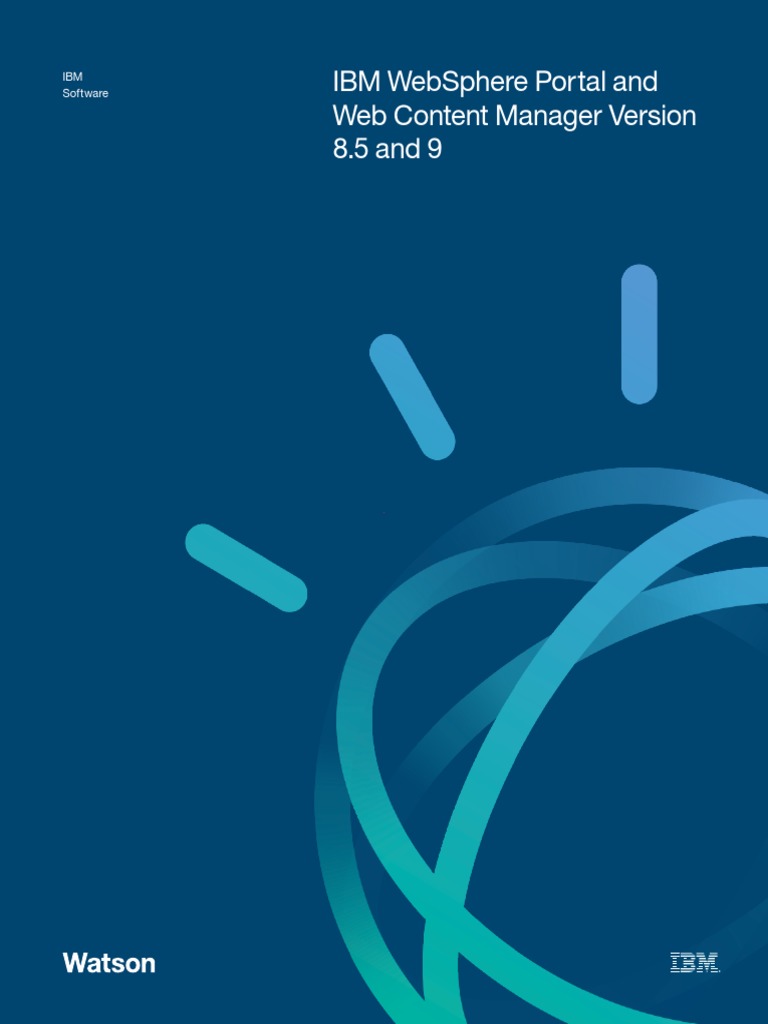 Ibm Websphere Portal and Web Content Manager Version 8.5 and 9 | PDF ...