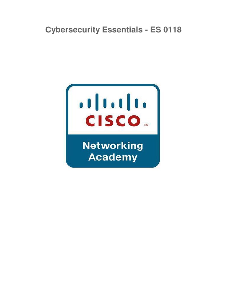 Cybersecurity Essentials PDF | PDF | La seguridad informática | Seguridad