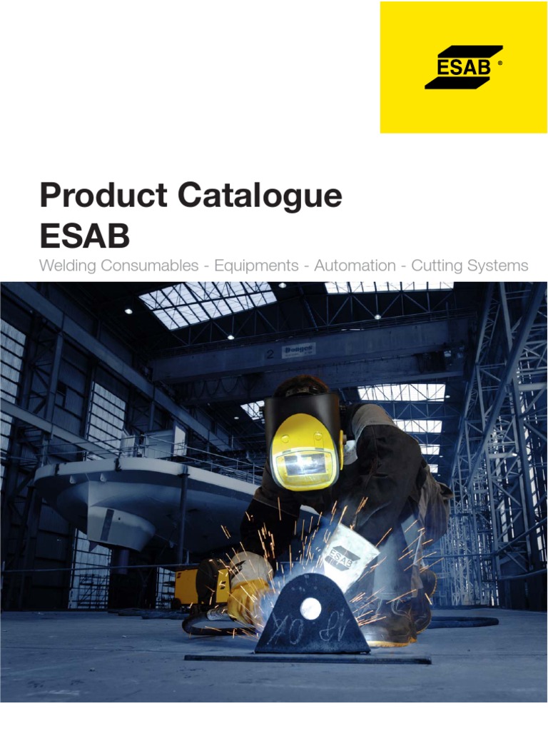 Esab Product Catalogue 2010 | PDF | Welding | Construction