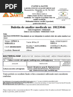 Rezultate Analize Medicale - MedLife | PDF