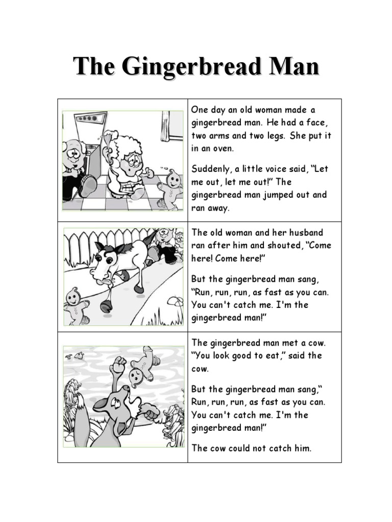 The Gingerbread Man | PDF | Art | Poetry