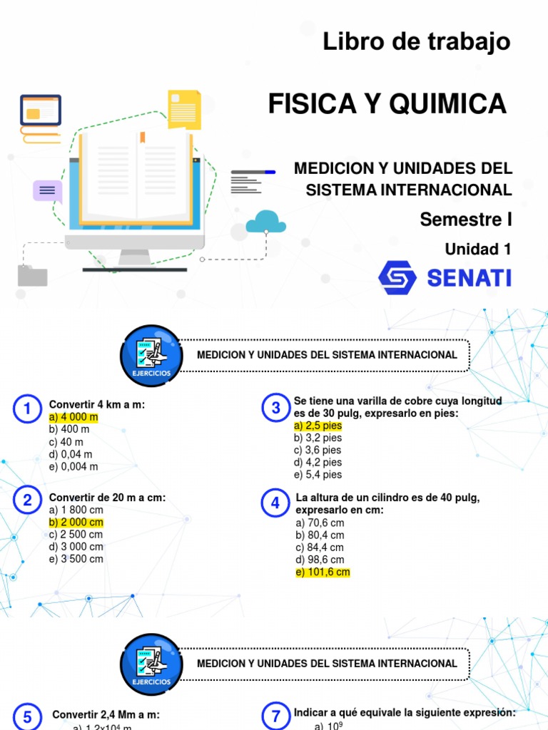 Conversiones de unidades de medida en los sistemas métrico decimal e ...
