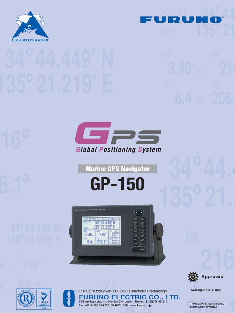 Furuno GP-150 Marine GPS Navigator: A Highly Reliable Standalone ...