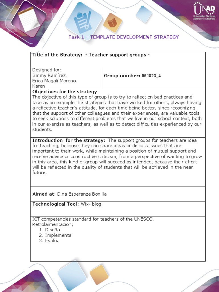 Task 1 - Template Development Strategy | Download Free PDF | Criticism ...