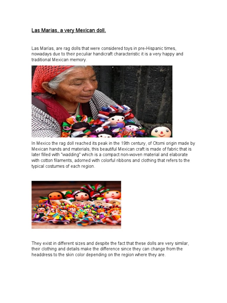 Mexican Rag Dolls: Las Marías History | PDF