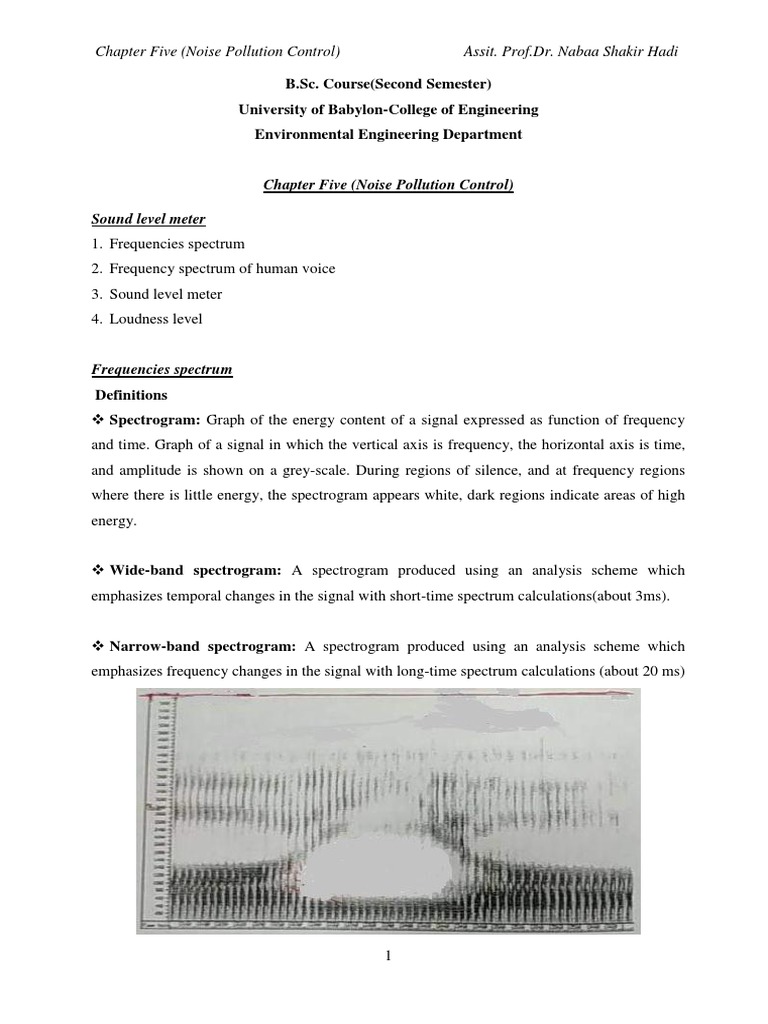 Chapter Five PDF | PDF | Noise | Pitch (Music)