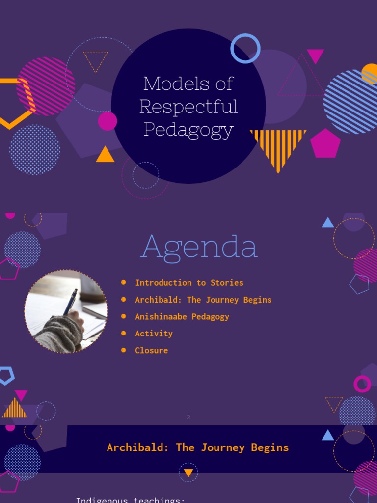Models of Respectful Pedagogy Native Ed Presentation | PDF | First ...