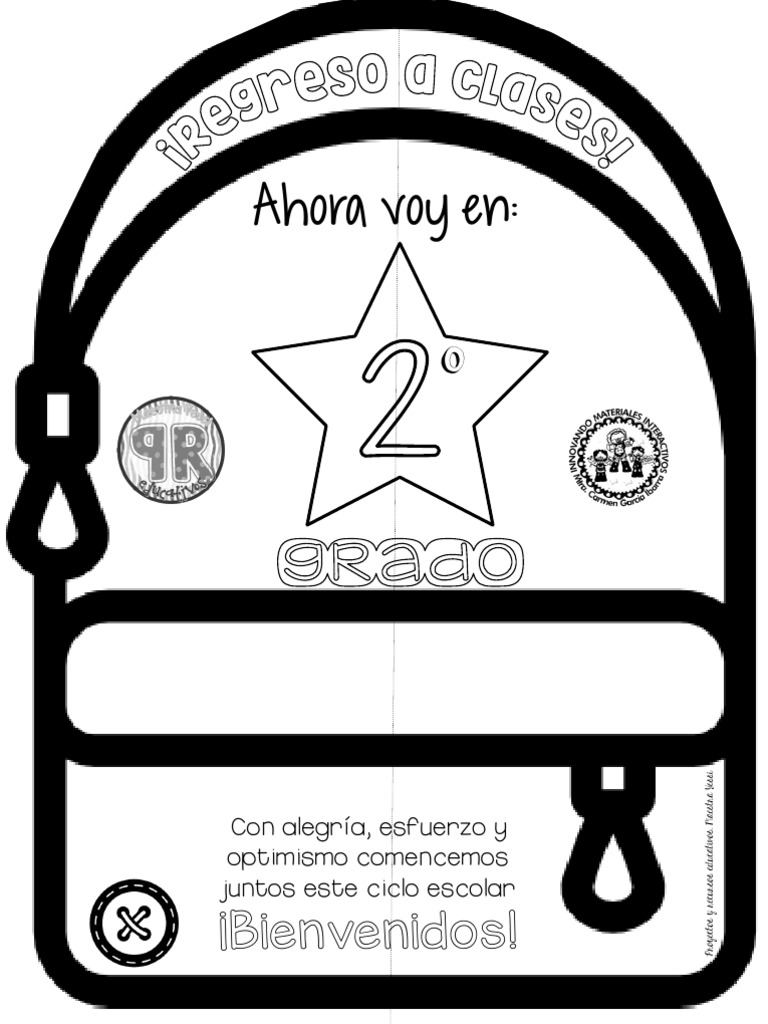 2° Lapbook Regreso Clases PDF | PDF
