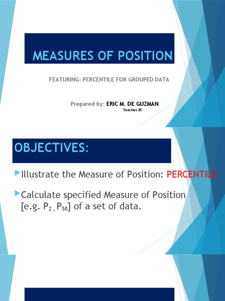 Measures of Position (Decile) | PDF | Quartile | Percentile