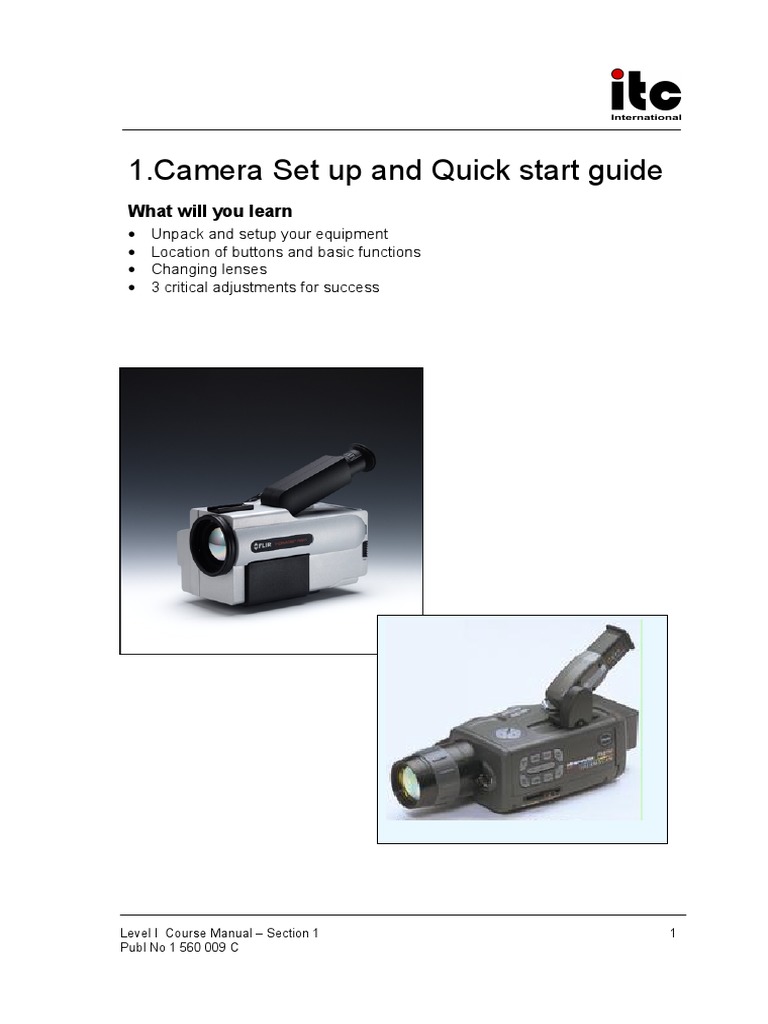 Microsoft Word - Section 1 PDF | PDF | Camera | Infrared
