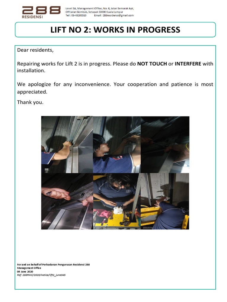 Lift Repair Methods | PDF