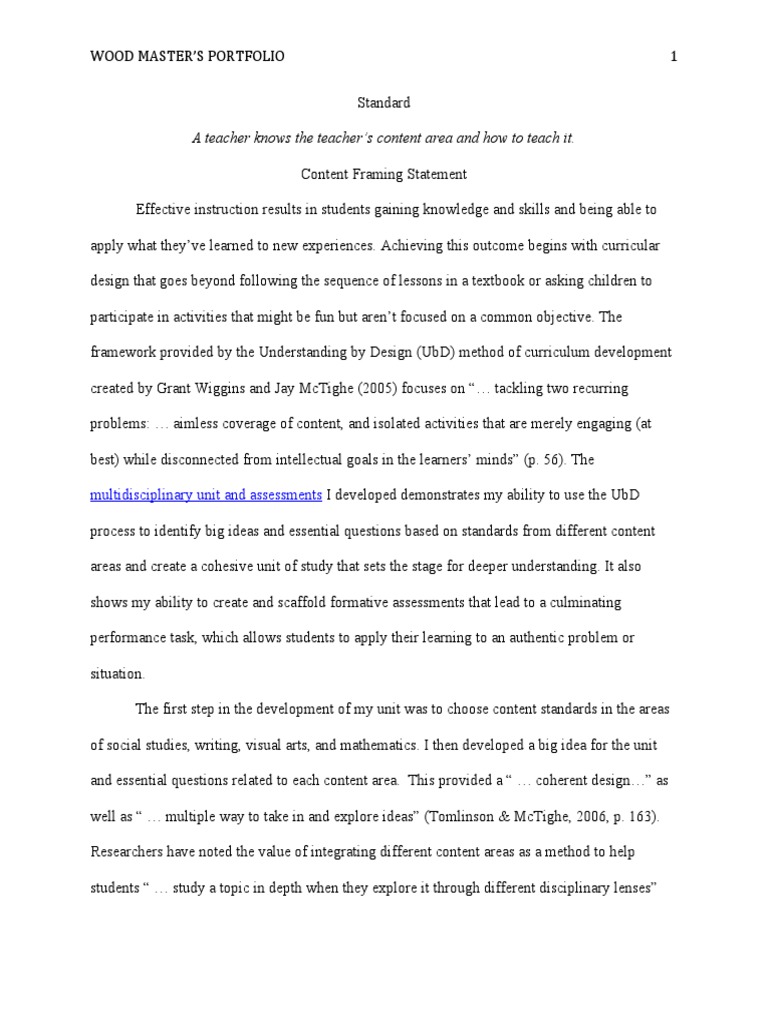 Multidisciplinary Curriculum Design Guide | PDF | Educational ...