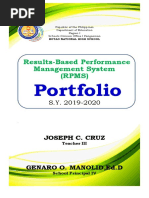 Rpms Portfolio (Deped Design) | PDF