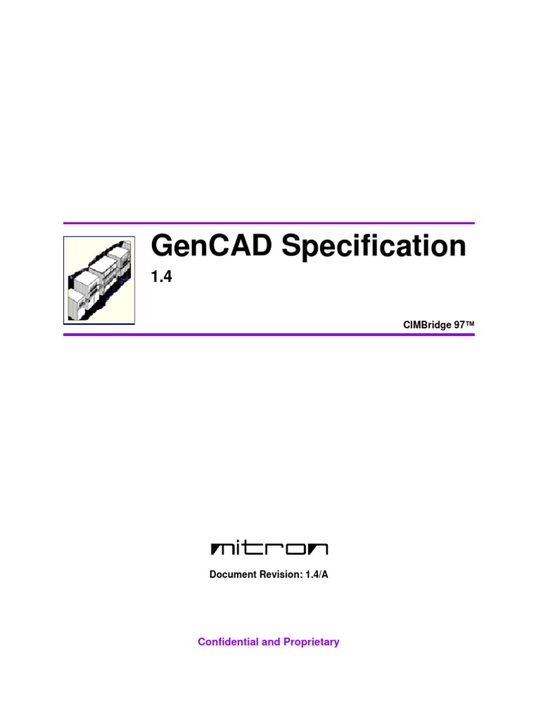 Gencad Spec | PDF | Ascii | Parameter (Computer Programming)
