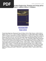 Introduction to Transportation Engineering | PDF | E Books | Books