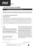 Preeclampsia. ACOG 2020 | PDF | Hipertensión | El embarazo