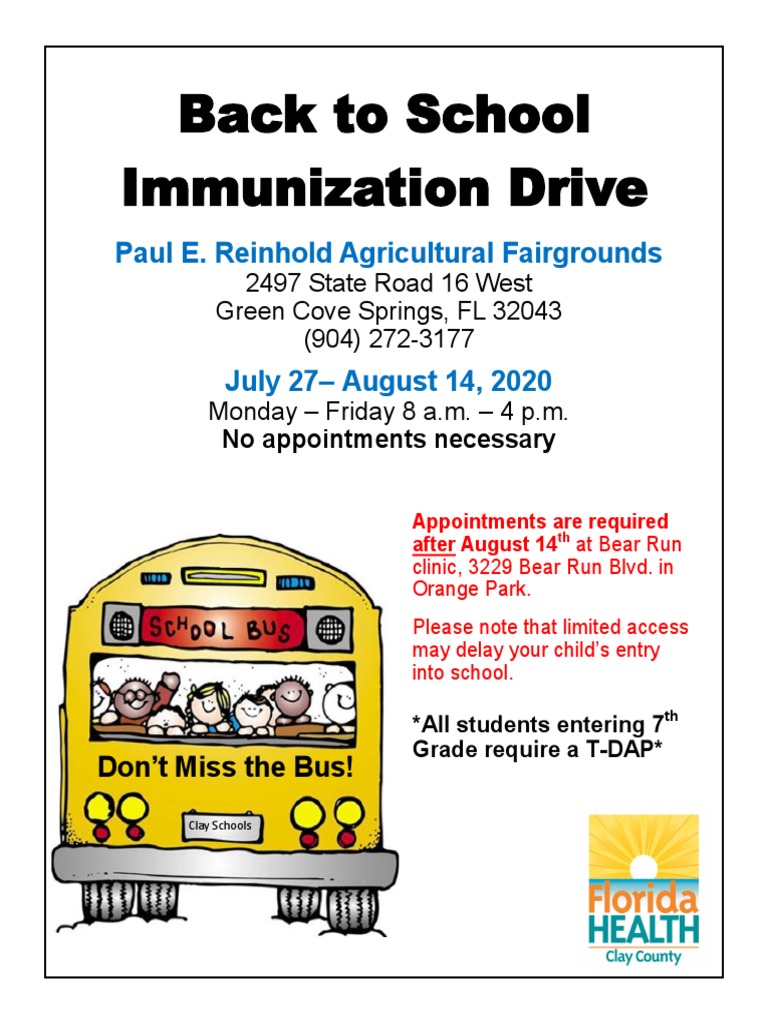 Immunization Drive Flyer | PDF