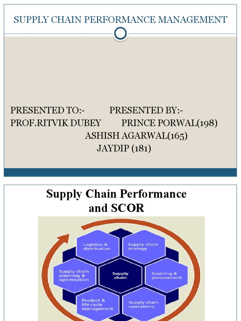 Supply Chain Performance Management | PDF | Supply Chain | Performance Indicator