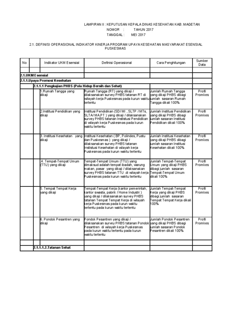 SK Do PKP | PDF | Kesehatan Holistik