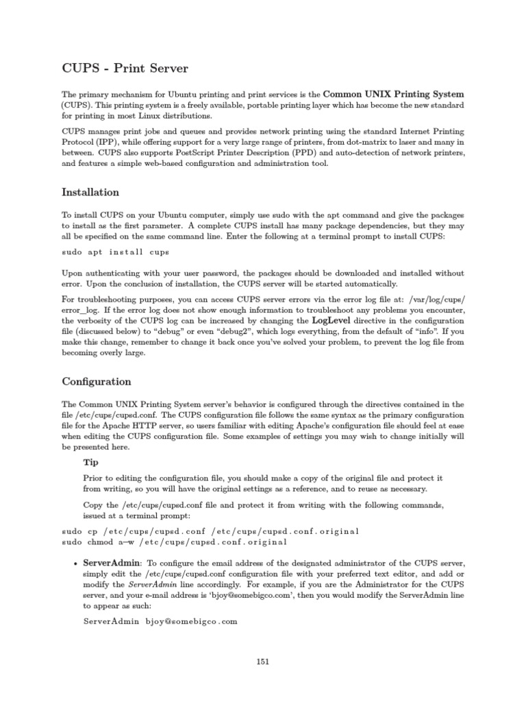 Ubuntu Server Guide - Part3 | PDF