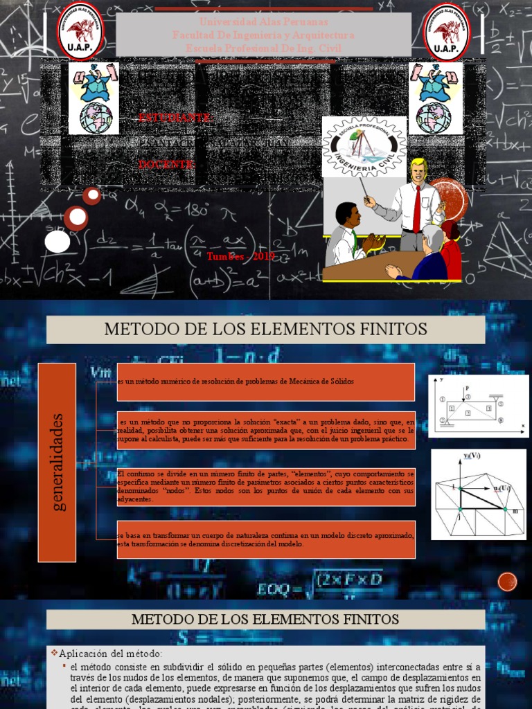 Introducción al Método de Elementos Finitos | PDF | Método de elementos ...