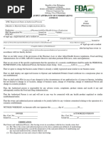 Pdea - S-License Application Form 2023 | PDF | Regulatory Compliance ...