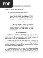 Declaration of Trust and Deed of Assignment Sample | PDF | Trust Law ...