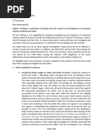 Sample Complaint To Police. Letter To DGP | PDF | Dalit | Government