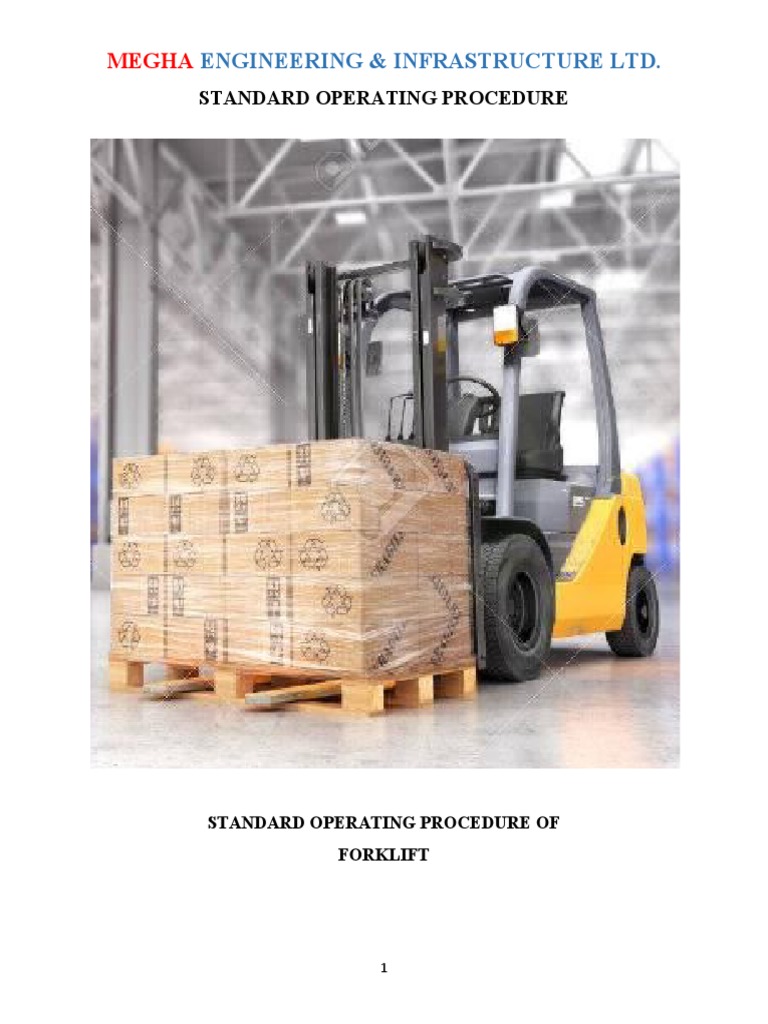 SOP of Fork | PDF | Forklift | Safety