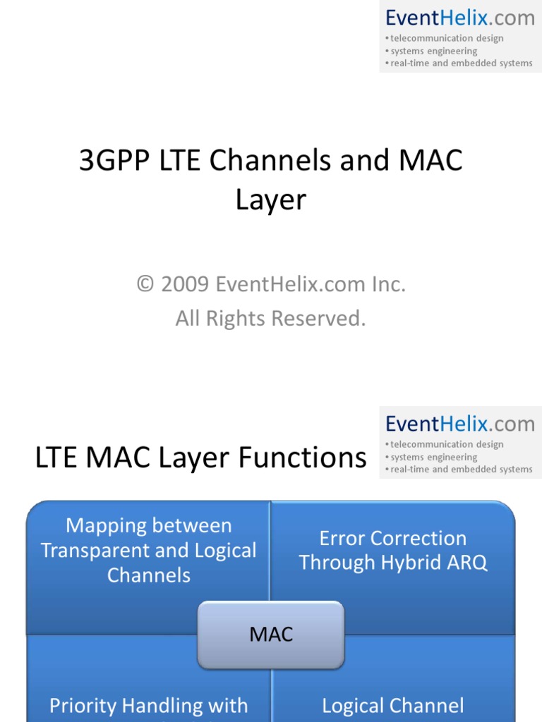3gpp Lte Mac | PDF