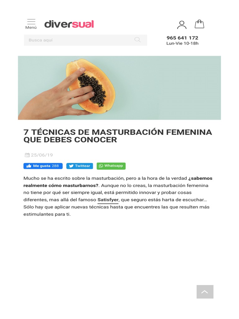 102 Tecnicas de Masturbacion Femenina | PDF | Masturbación | Orgasmo