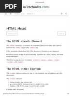 Introduction To HTML+CSS+Javascript | PDF | Html Element | Html