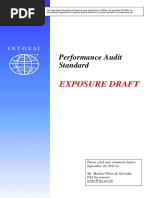 ISSAI 4000 Compliance Audit Standard | PDF | Audit | Internal Control